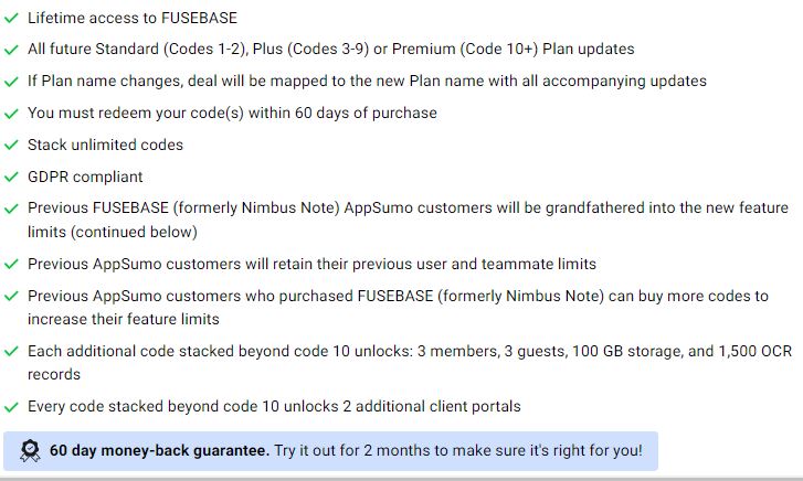 FuseBase Lifetime Deal: A Game-changer For Your Business
